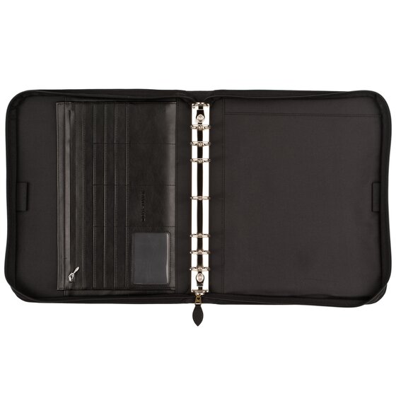 Day-Timer® Undated Avalon Faux Leather Planner Starter Set, Black ...