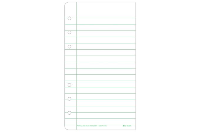 Day-Timer® Wide Ruled Note Pad, Portable Size, 3 3/4" x 6 3/4", 2 Pack ...