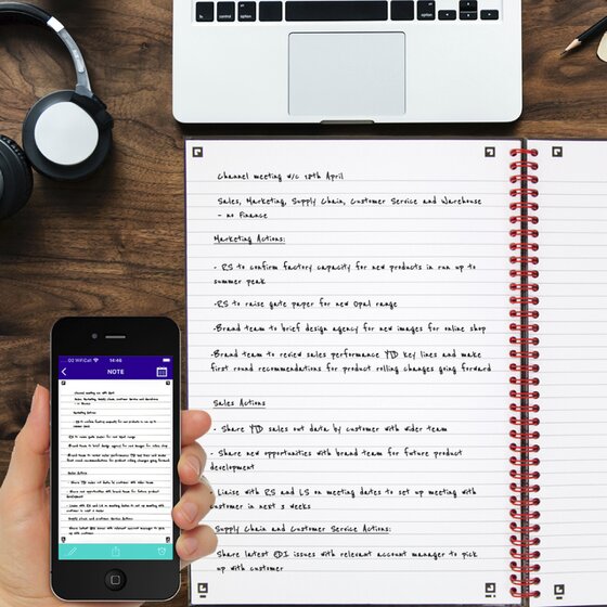 Black n' Red Soft Cover Business Notebook, Twin Wire, 70 Sheets, 11" x ...