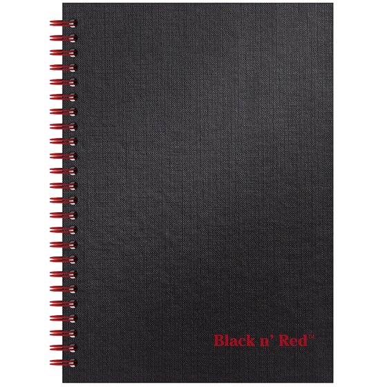 Black n' Red‭™ Twin Wire Business Notebooks | Business Notebooks | AT-A ...