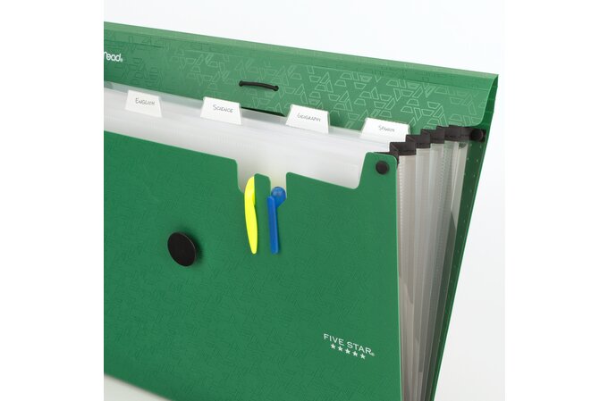 Five Star 6-Pocket Expanding Files | Expanding Files | Five Star