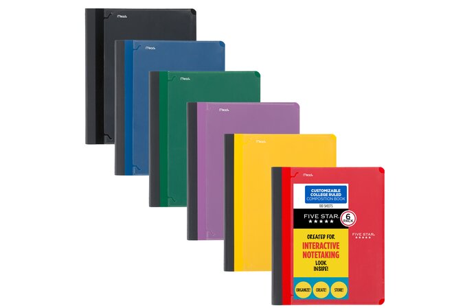 Five Star Customizable Interactive Composition Book Multipacks, 1 ...