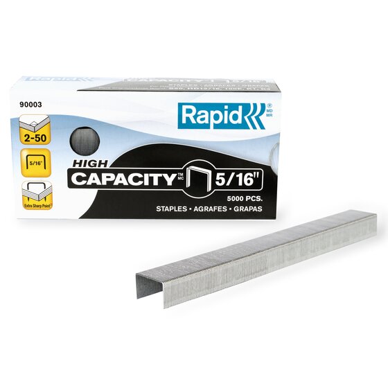 Rapid® High Capacity Staples, 5/16