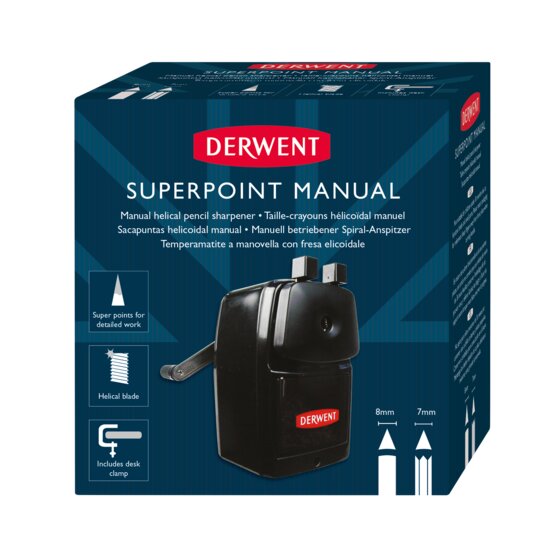 Pencil Sharpeners | Super Point Manual Desk Sharpener | Derwent UK