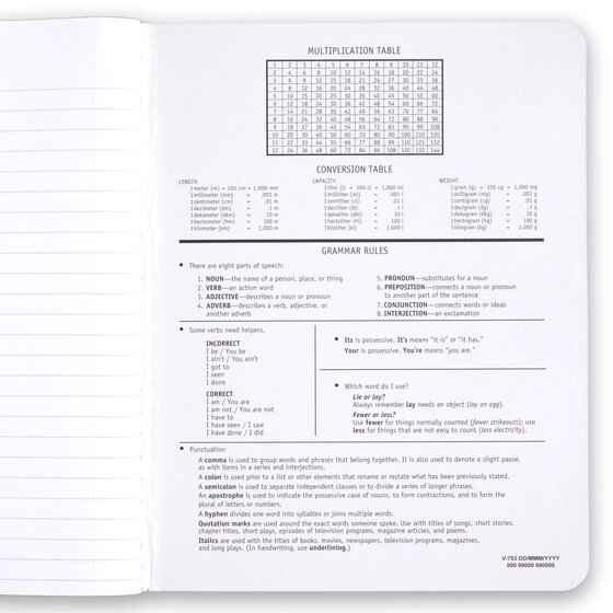 Mead® Square Deal® Color Composition Book, Wide Ruled, 100 Sheets, 7 1/ ...