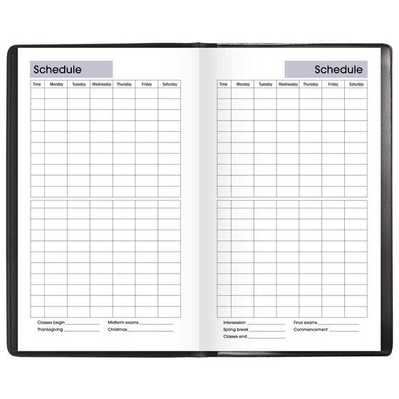 AT-A-GLANCE® DayMinder® Academic 2025-2026 Weekly Planner, Black ... AT-A-GLANCE® DayMinder® Academic 2025-2026 Weekly Planner, Black ...