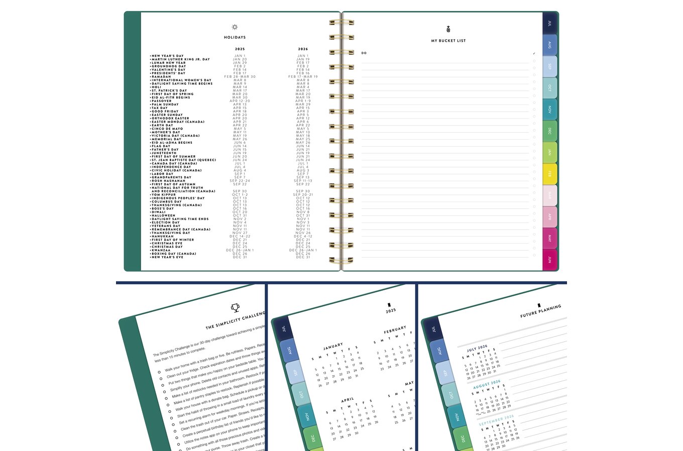 Simplified Planner Amazon.com : AT A GLANCE 2025 Planner Refill,