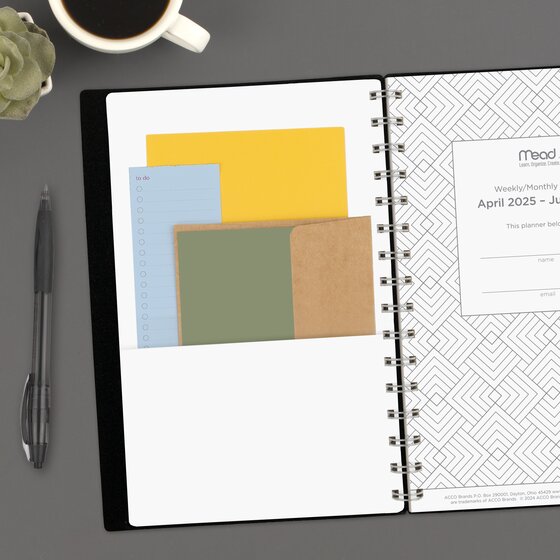 Mead® Basic Academic Weekly Monthly Planners | Academic Fashion ...