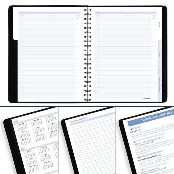 AT-A-GLANCE® The Action Planner 2026 Weekly Appointment Book Planner ...