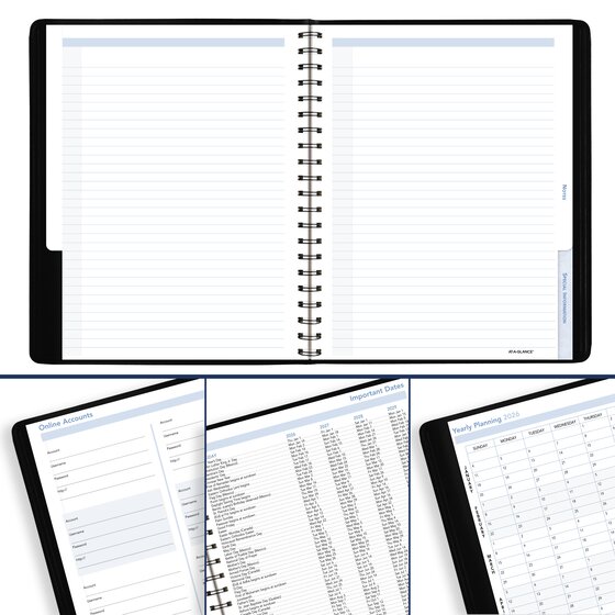 AT-A-GLANCE® The Action Planner 2026 Weekly Appointment Book Planner ...