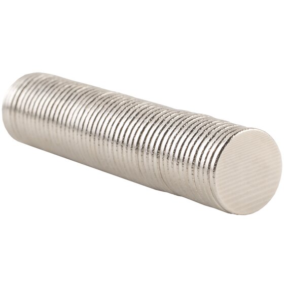 Quartet Matrix Magnets, Disc Shape, Silver, 50 Pack | Dry-Erase ...