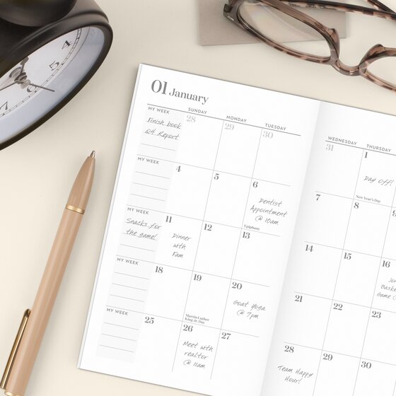 Cambridge® WorkStyle® 2026-2027 Two Year Monthly Planner ...