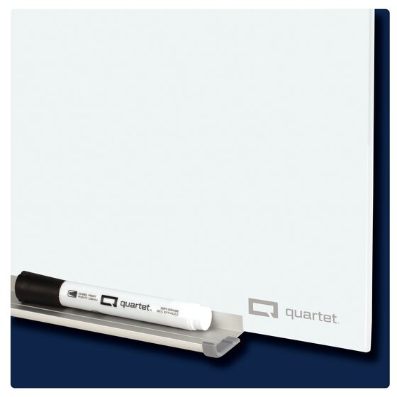 Quartet® InvisaMount® Anti-Glare Magnetic Glass Dry-Erase Boards ...