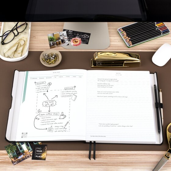 AT-A-GLANCE® FOUNDATION GOAL SETTING Undated Weekly Monthly Planner ...