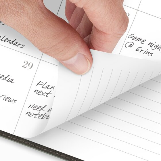 AT-A-GLANCE® Signature 2026 Weekly Monthly Planner, Gray, Large, 8 1/2 ...