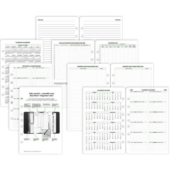 Day-Timer® Coastlines® January 2026 – December 2026 Two Page Per Day ...