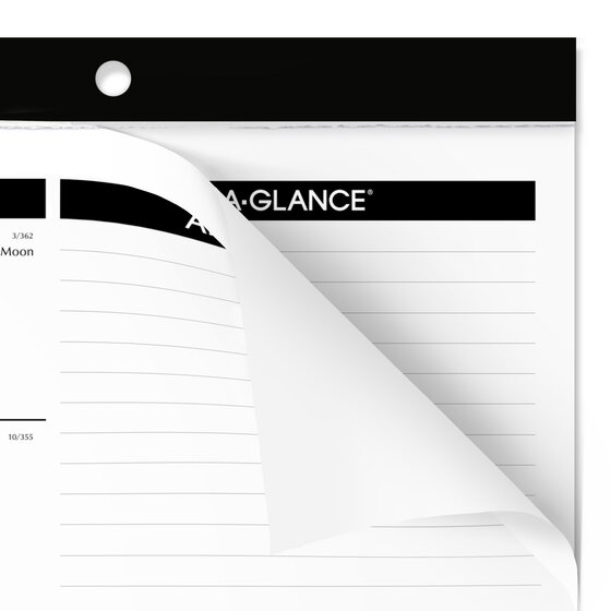 AT-A-GLANCE® 2026 Monthly Desk Pad Calendar, Compact, 17 3/4" x 11 ...