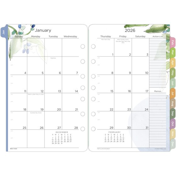 Day-Timer® Kathy Davis® January 2026 – December 2026 Two Page Per Month ... Day-Timer® Kathy Davis® January 2026 – December 2026 Two Page Per Month ...