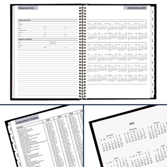 AT-A-GLANCE® DayMinder® 2026 Weekly Appointment Book Planner, Hardcover ...