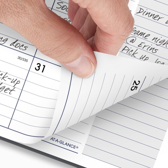 AT-A-GLANCE® DayMinder® 2026 Monthly Planner, Gray, Large, 8 1/2" x 11 ...