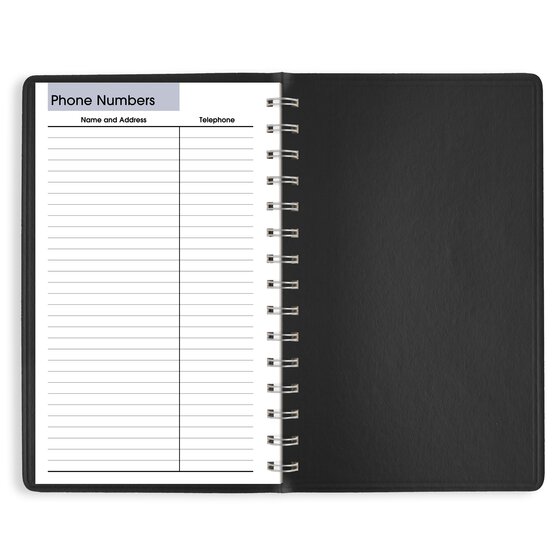 AT-A-GLANCE® DayMinder® 2026 Daily Appointment Book Planner, Black ...