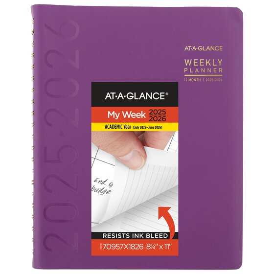 AT-A-GLANCE® Contemporary Academic Weekly Monthly Planners | Academic ...