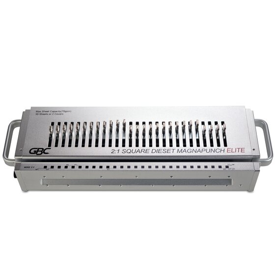 GBC® MagnaPunch Elite™ 2:1 Square WireBind Die | Interchangeable ...