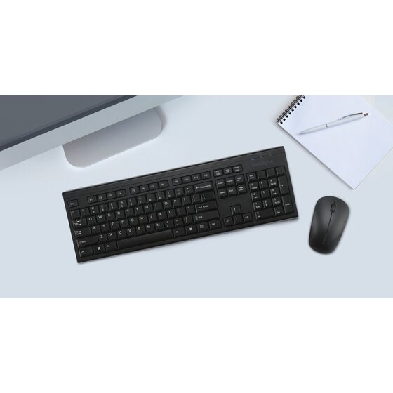 KM150 EQ Wireless Desktop Set | Computer & Laptop Keyboard | Ergonomic ...