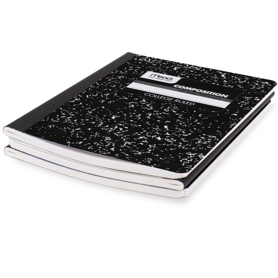 Mead® Composition Book, College Ruled, 100 Sheets, 7 1/2" x 9 3/4 ...
