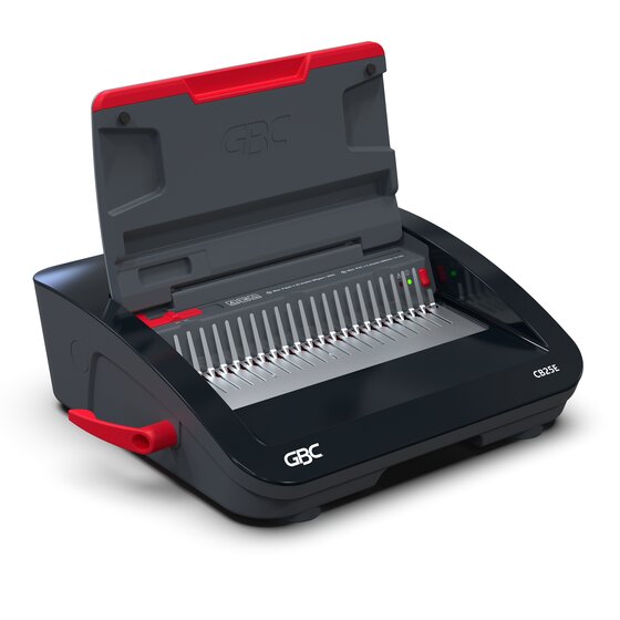 GBC® CB25E CombBind® Electric Punch and Bind Machine | Combination Binding Systems | VeloBind ...