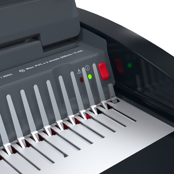 GBC® CB25E CombBind® Electric Punch and Bind Machine | Combination Binding Systems | VeloBind ...