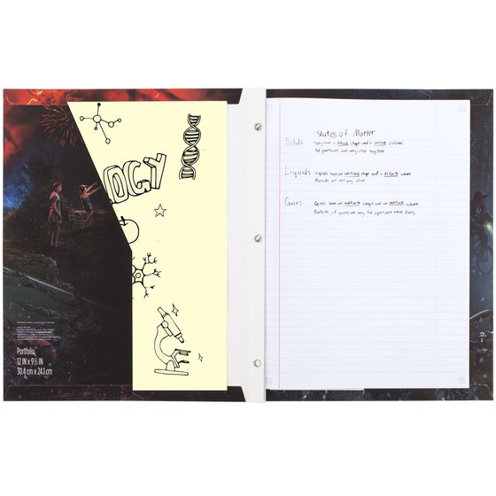 Trapper Keeper STRANGER THINGS Pocket & Prong Paper Folder | Trapper ...