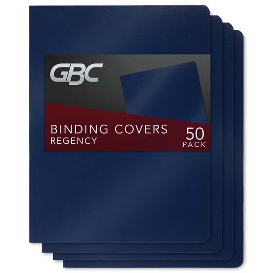 GBC® Regency® Binding Presentation Covers, Unpunched, 8 3/4" x 11 1/4 ...