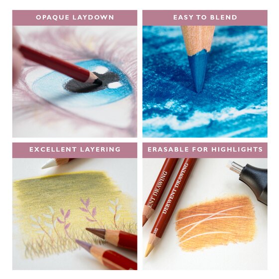 Artist's Pencils | Colouring Pencils | Derwent UK | Derwent Drawing Pencils 72 Tin | Derwent UK