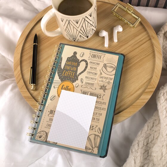 West Village by Mead™ Hardcover Notebook, 160 Pages, Small, 5 1/2" x 9 ...