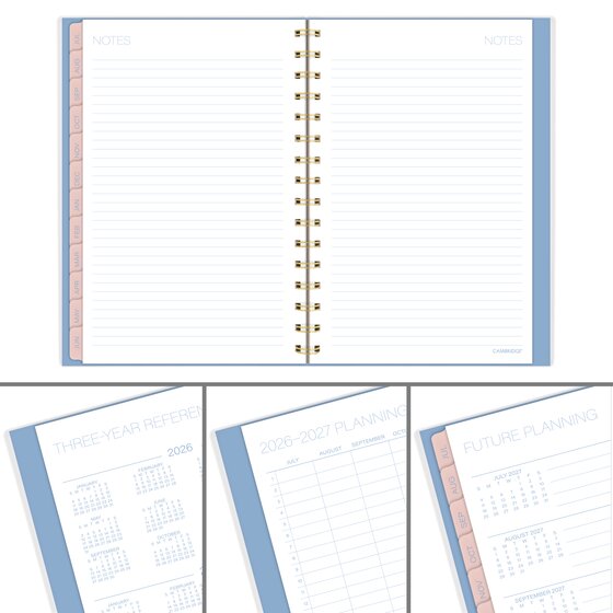 Mead Cambridge® Sunlit Academic Weekly Monthly Planners | Planners ...