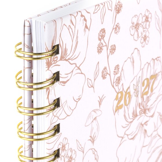 Pen+Pillar for Mead Cambridge® Sketched Floral Academic Weekly Monthly ...