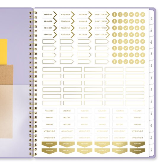 Mead Cambridge® WorkStyle® Classic Academic 2026-2027 Monthly Planner ...