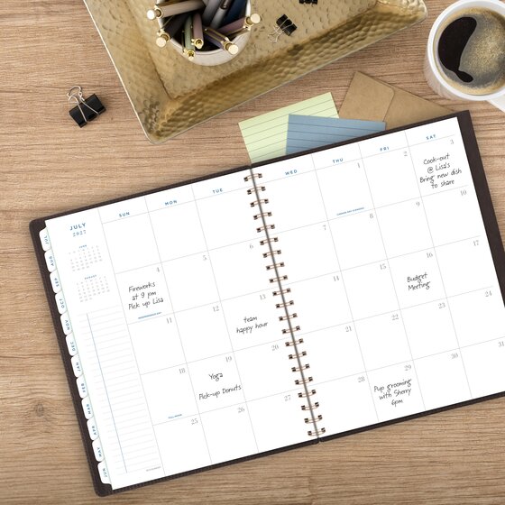 AT-A-GLANCE® Signature Collection Academic 2026-2027 Weekly Monthly ...