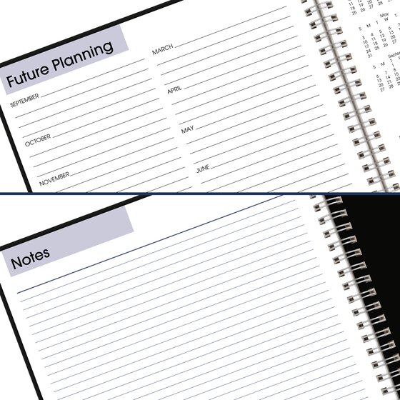 AT-A-GLANCE® DayMinder® Academic 2026-2027 Monthly Planner, Black ...