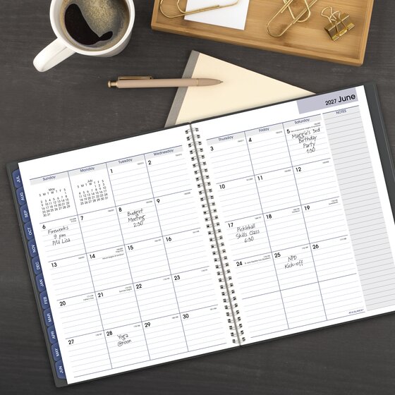 AT-A-GLANCE® DayMinder® Academic 2026-2027 Weekly Monthly Planner ...