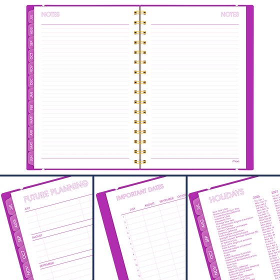 Mead® Color Pop Weekly Monthly Planners | Academic Fashion Planners | Mead