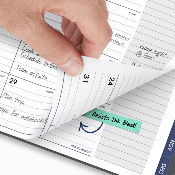 AT-A-GLANCE® DayMinder® 2027 Monthly Planner, Gray, Large, 8 1/2" x 11 ...