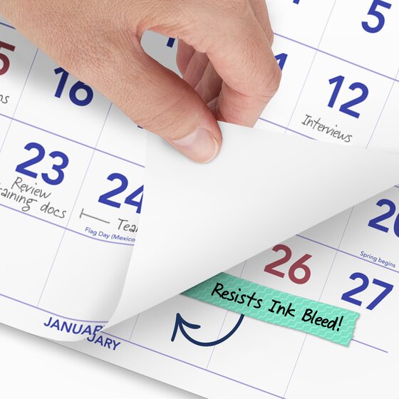 AT-A-GLANCE® 2027 Three Month Reference Vertical Wall Calendar, Large ...