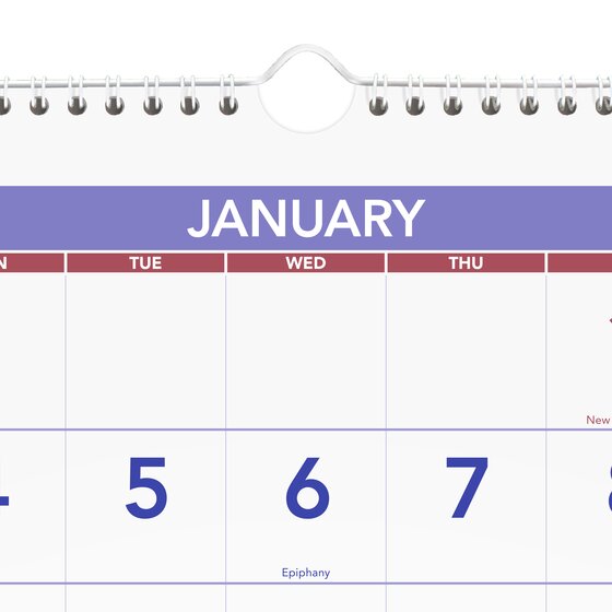 AT-A-GLANCE® 2027 Three Month Reference Vertical Wall Calendar, Large ...