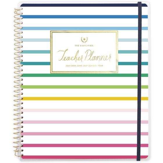 Simplified by Emily Ley for AT-A-GLANCE® 2026-2027 Weekly Monthly ...