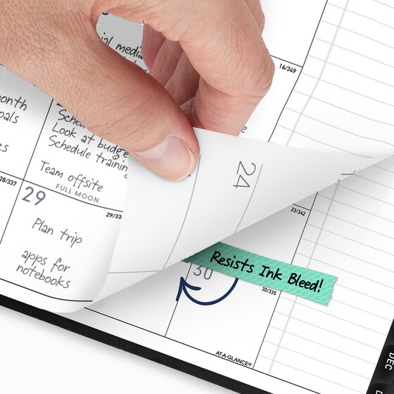AT-A-GLANCE® Contemporary 2027 Monthly Planner, Black, Medium, 7" x 8 3 ...