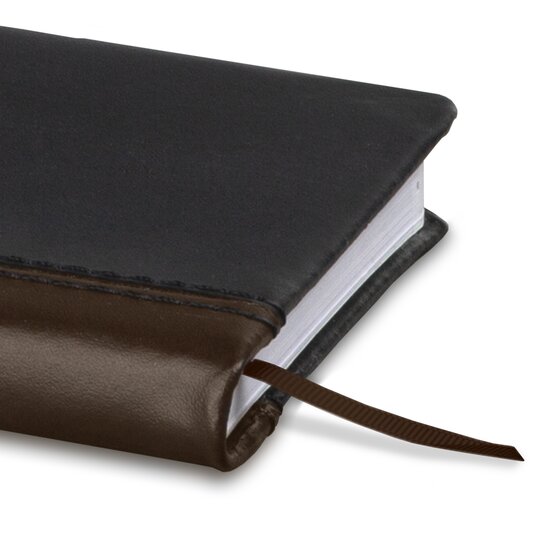 AT-A-GLANCE® Fine Diary® 2027 Weekly Monthly Diary, Black Brown, Pocket ...