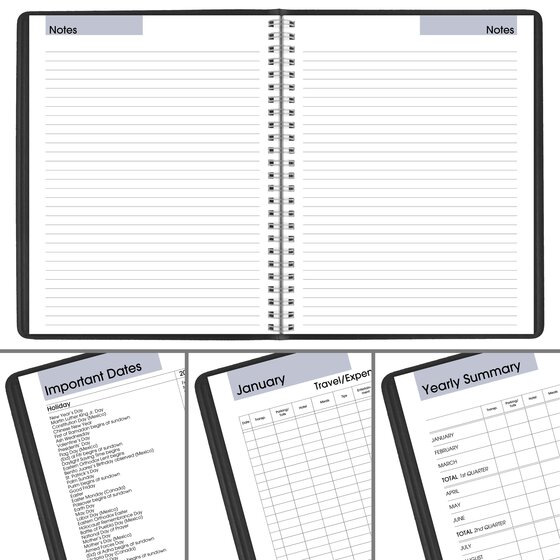 AT-A-GLANCE® DayMinder® Executive 2027 Weekly Monthly Planner with ...