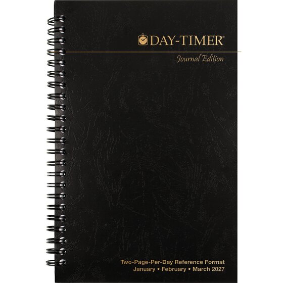Day-Timer® January 2027 – December 2027 Two Page Per Day Reference ...